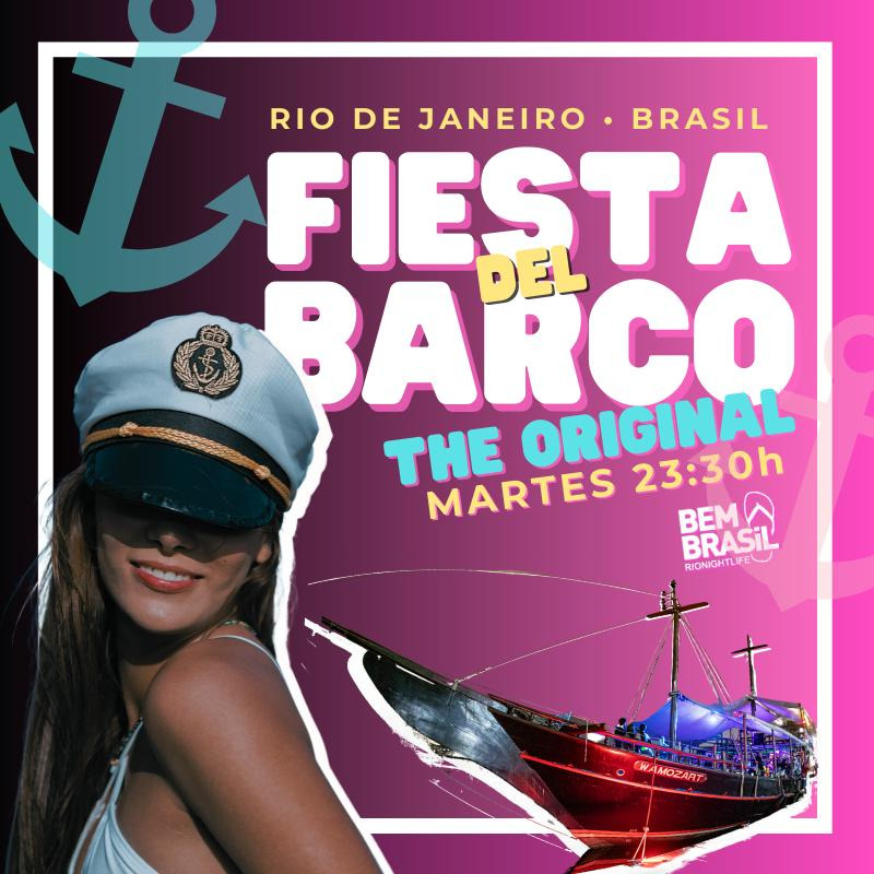 Passline - FIESTA DEL BARCO NOCHE - RJ - BEM BRASIL