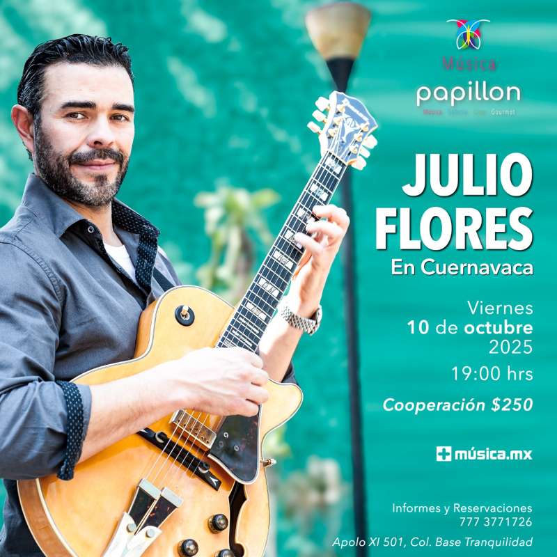 Passline - Julio Flores Bermúdez Trio en Cuernavaca, Morelos