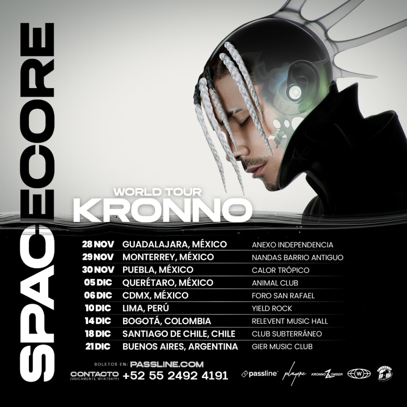 Passline - KRONNO EN BUENOS AIRES SPACECORE TOUR LATAM 2025