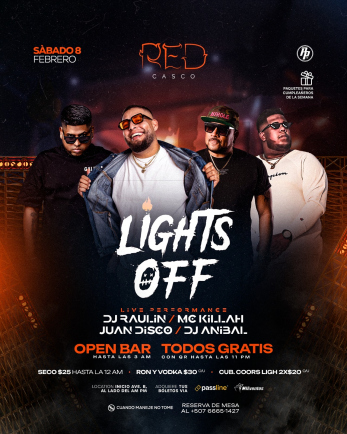 Light Off Open Bar - Passline