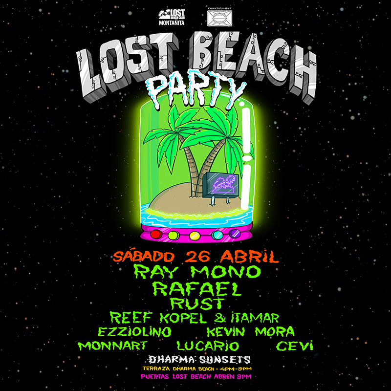 Passline - Lost Beach Party Ft. Rey Mono, Rafael, Rust, Reef Kopel ...