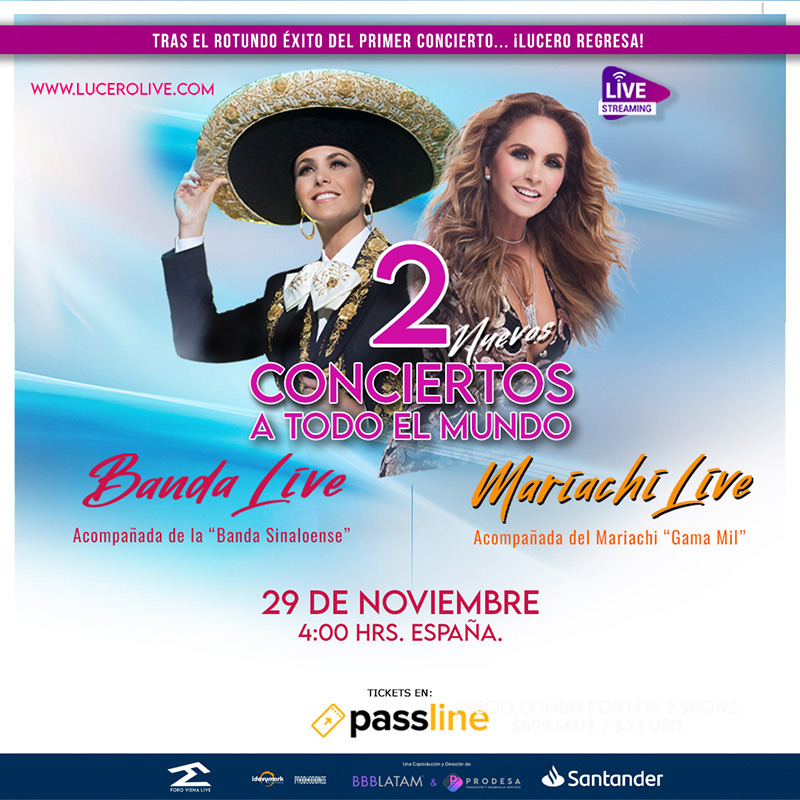 LUCERO MARIACHI LIVE - Passline