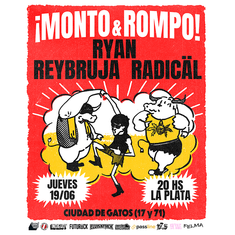 Passline - MONTO & ROMPO: RYAN, REYBRUJA y RADICÄL en Maradentro
