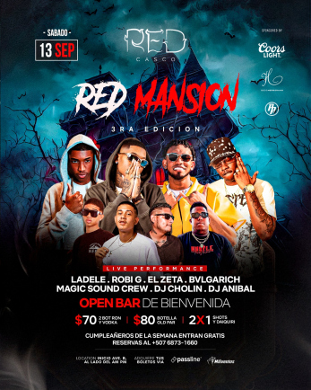 RED MANSION 3ERA EDICION - Passline