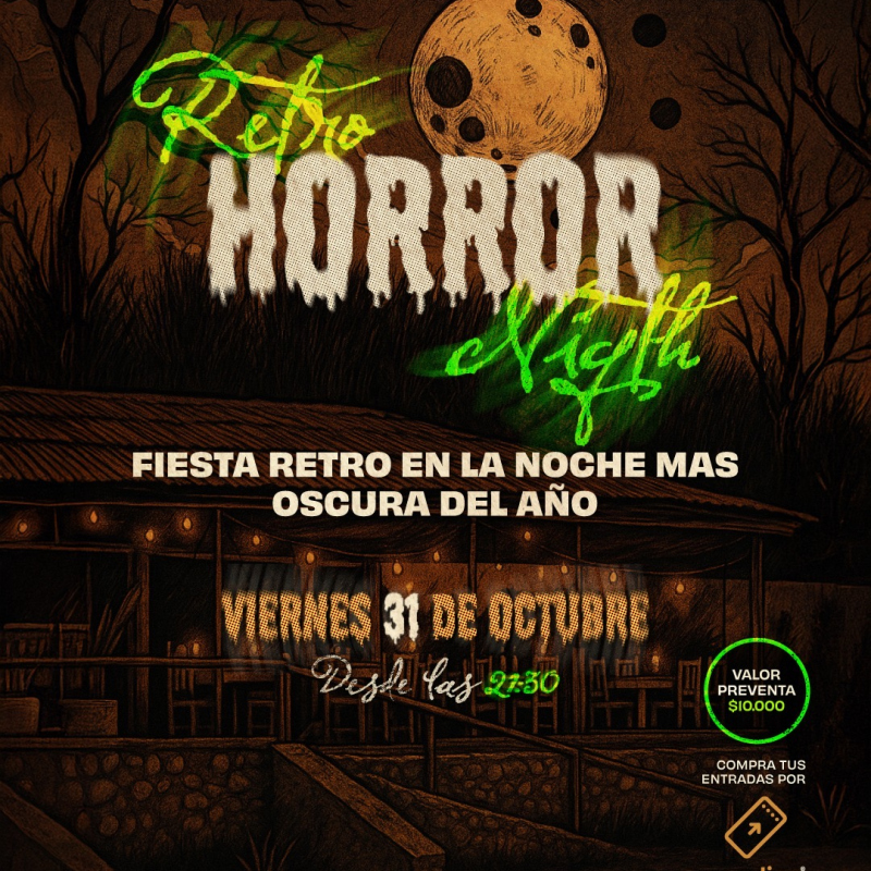Passline - Retro Horror Night en Vala Elqui