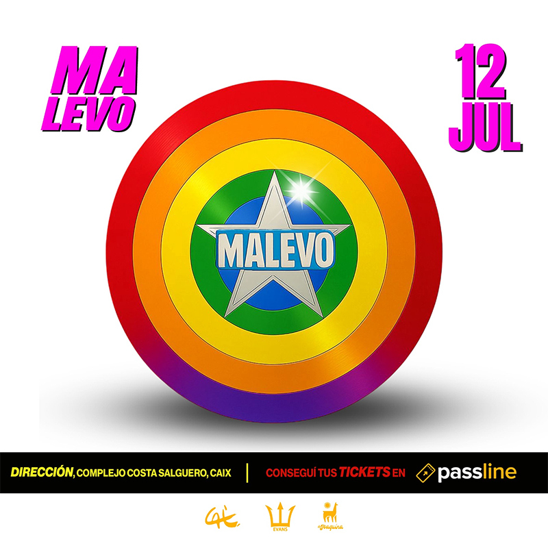 Passline - Sab 12.07 SUPER MALEVO @ CAIX