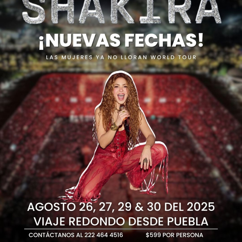 Passline - Shakira - Las Mujeres Ya No Lloran - World Tour