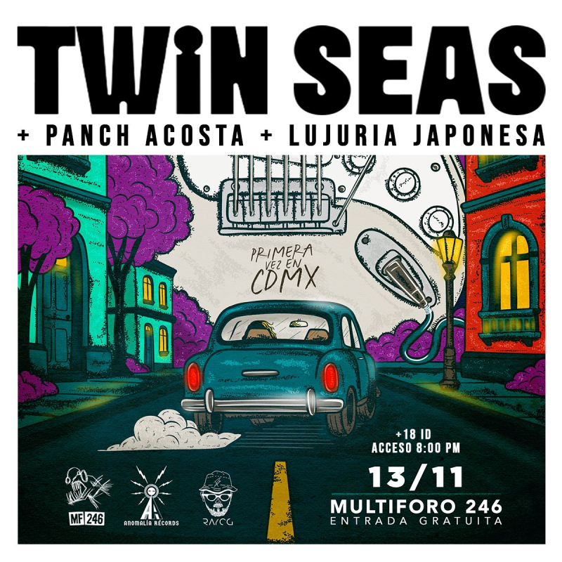 Passline - TWIN SEAS + PANCH ACOSTA + LUJURIA JAPONESA