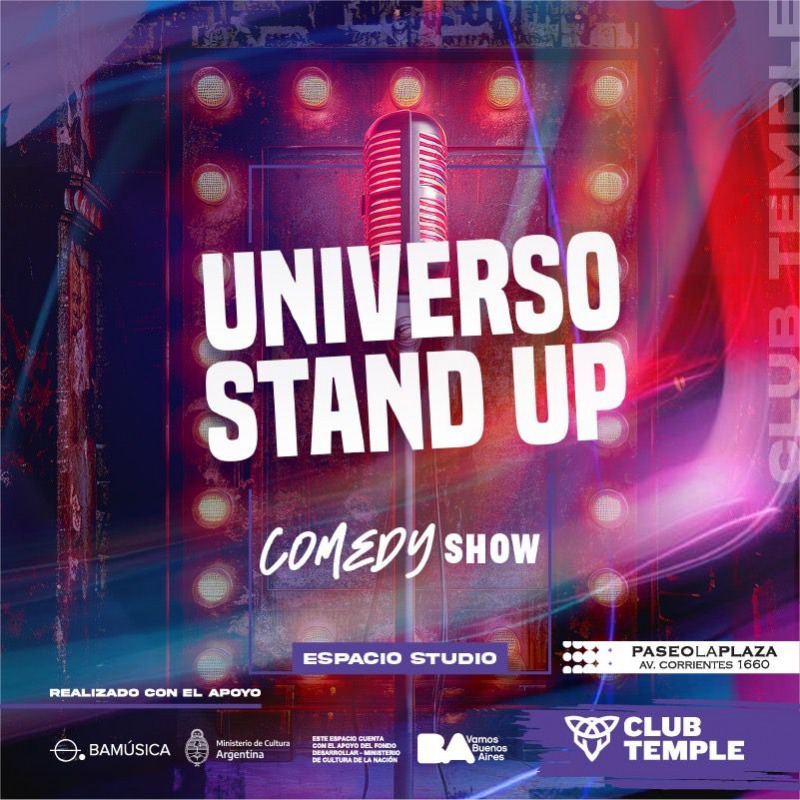 Passline - UNIVERSO STAND UP! - COMEDY SHOW - FEBRERO